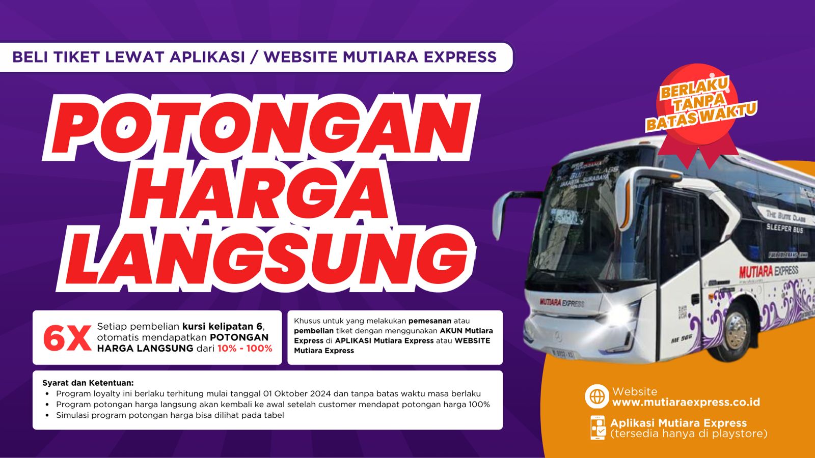 Promo | Mutiara Express